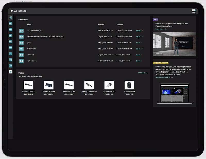 Screening Eagle Workspace - Protect The Built World